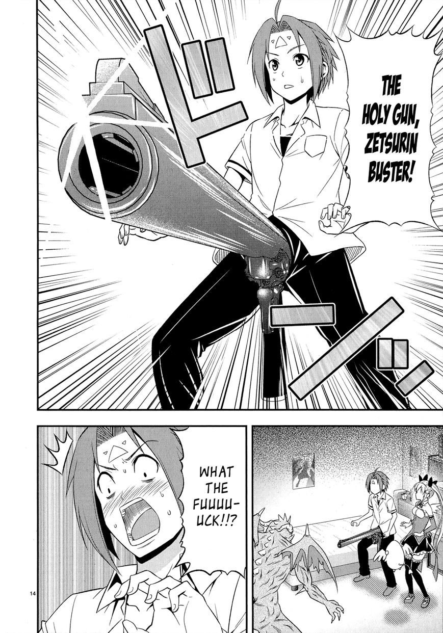 This weapon is overpowered. [Zetsurin!] : r/manga